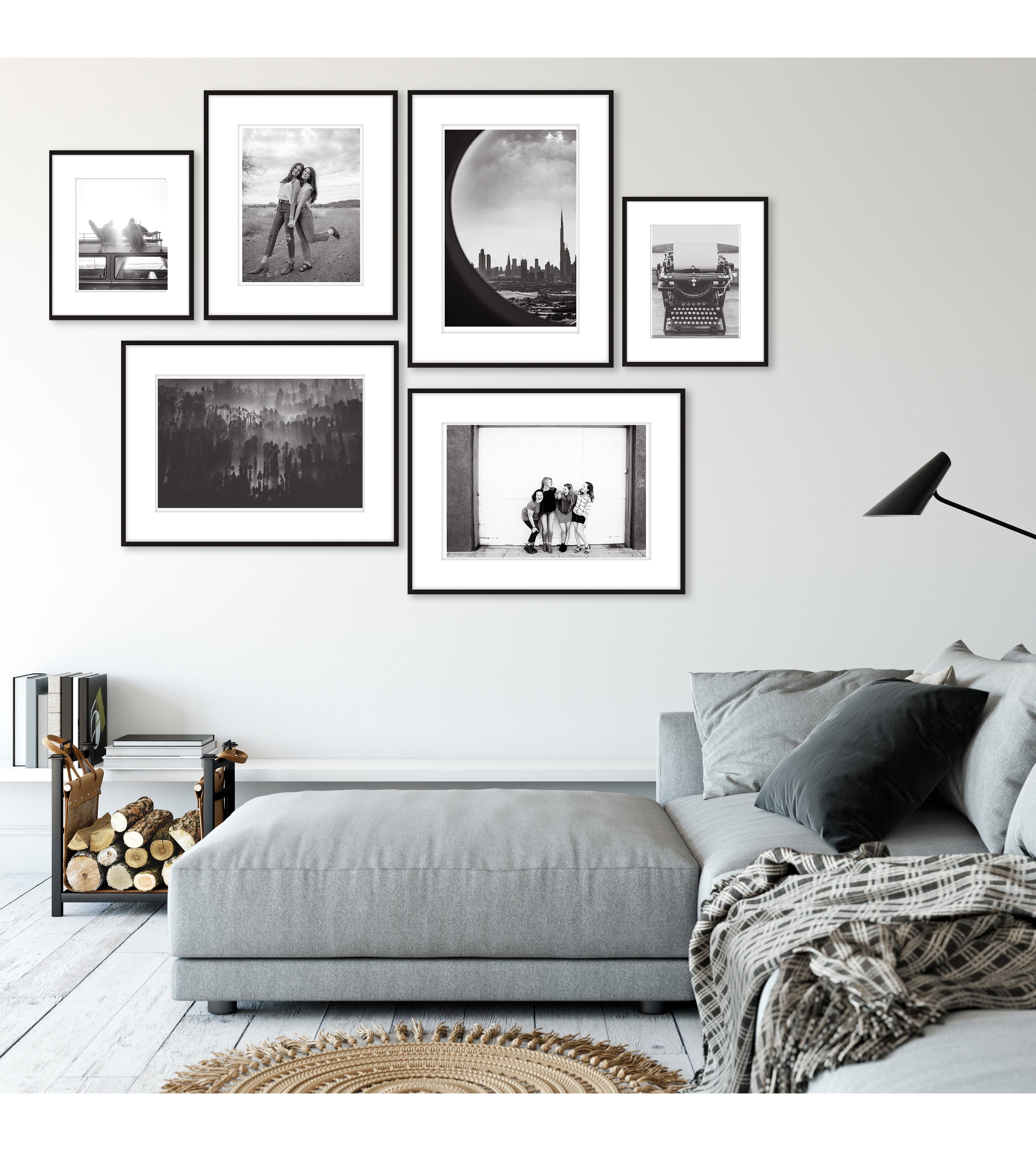 Gallery Wall #101 -Classic & Customizable - Gallery Walls Made Easy